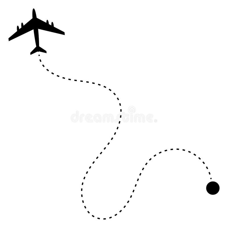 Dotted Line Trail Stock Illustrations – 689 Dotted Line Trail Stock ...