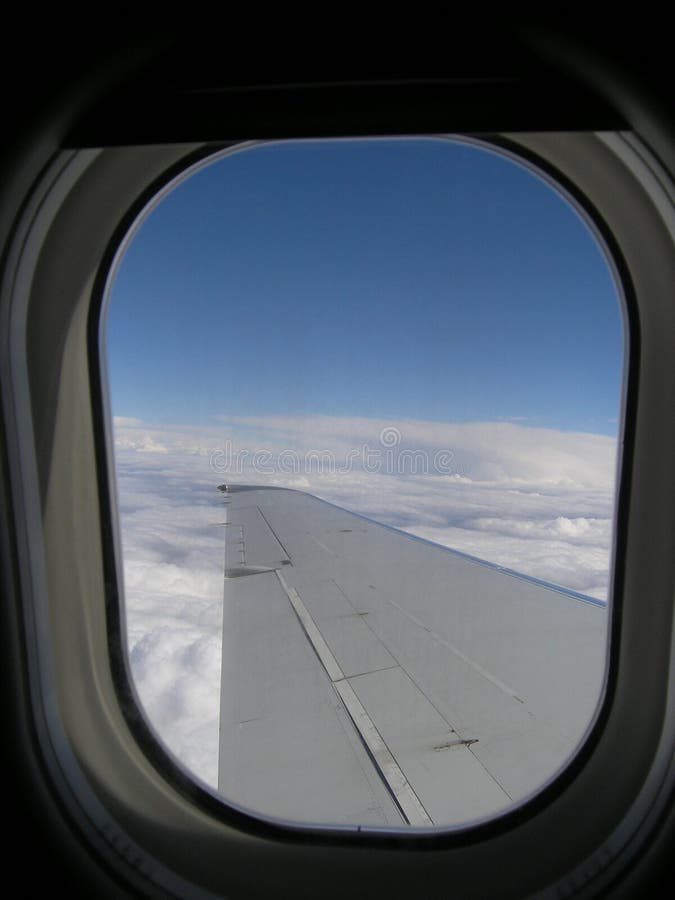 Flight view stock image. Image of flying, airplane, wing - 24671