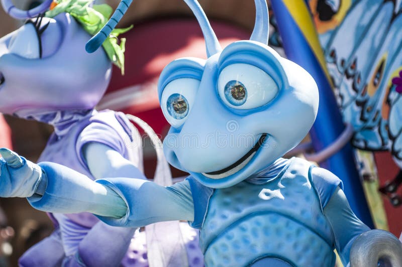 Disney S Bugs Life Parade in Disneyworld Editorial Photo - Image of ...