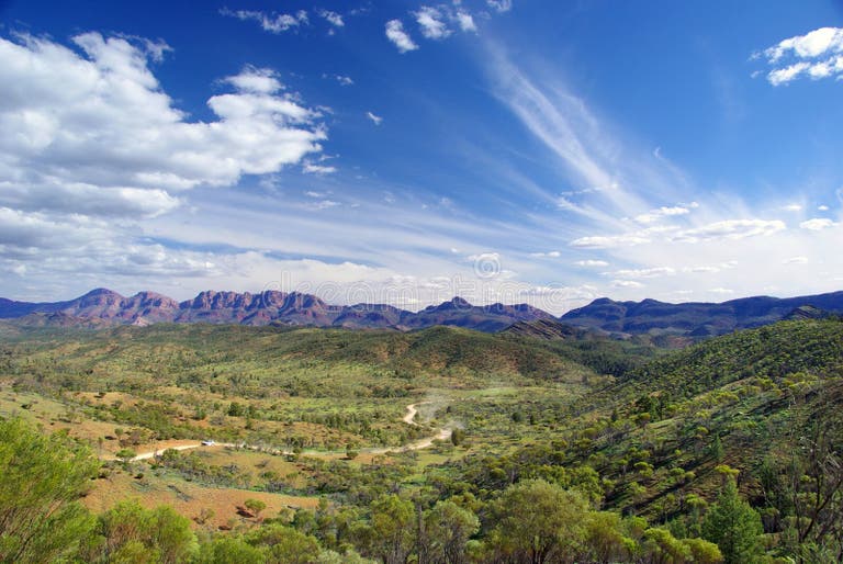 Flinders Mountain Range stock image. Image of flinders - 6386747