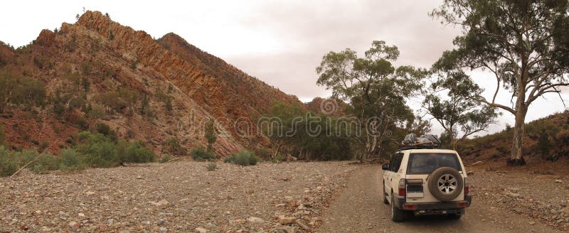 Flinders Ranges, Brachina Gorge, Australia Stock Image - Image of ...