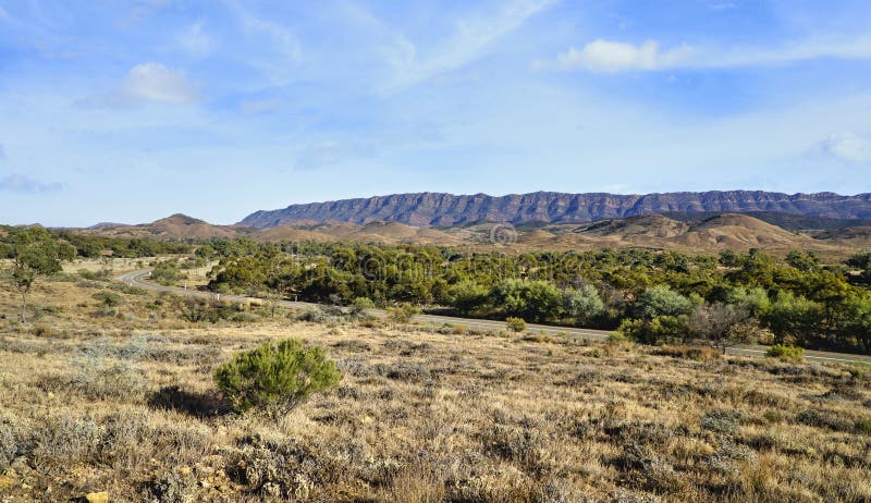 Flinders Ranges Mountain Ranges in South Australia Stock Image - Image ...