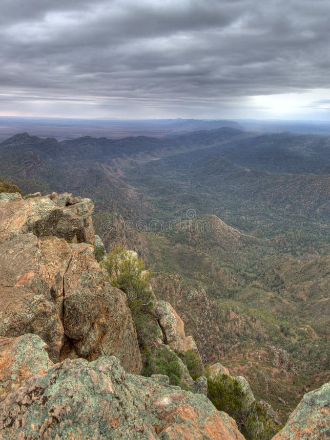 Flinders Ranges Mountains In Australia Stock Photo - Image of mountain ...