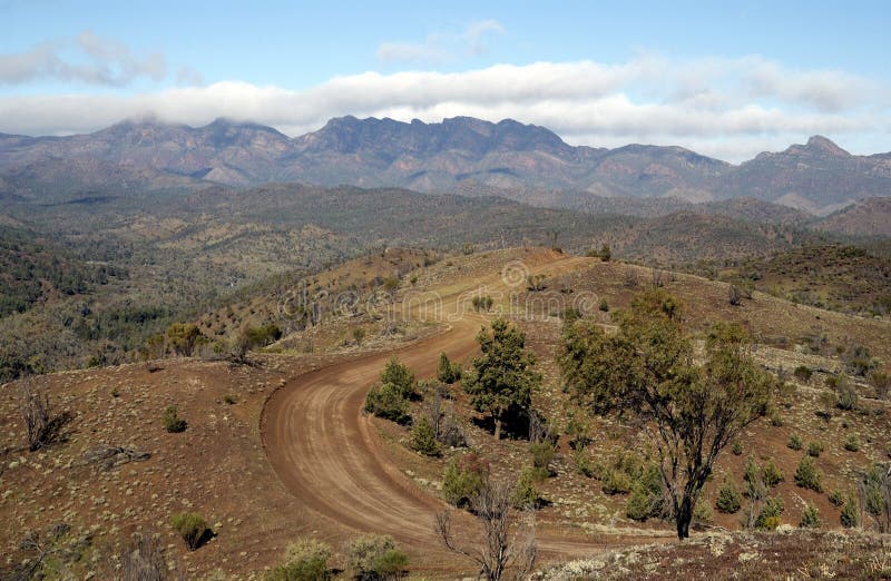 Flinders Ranges in South Australia Stock Photo - Image of view ...