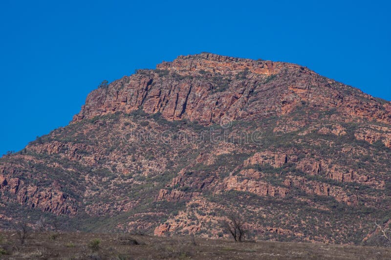Flinders Ranges stock photo. Image of outdoor, rock, nature - 52704448