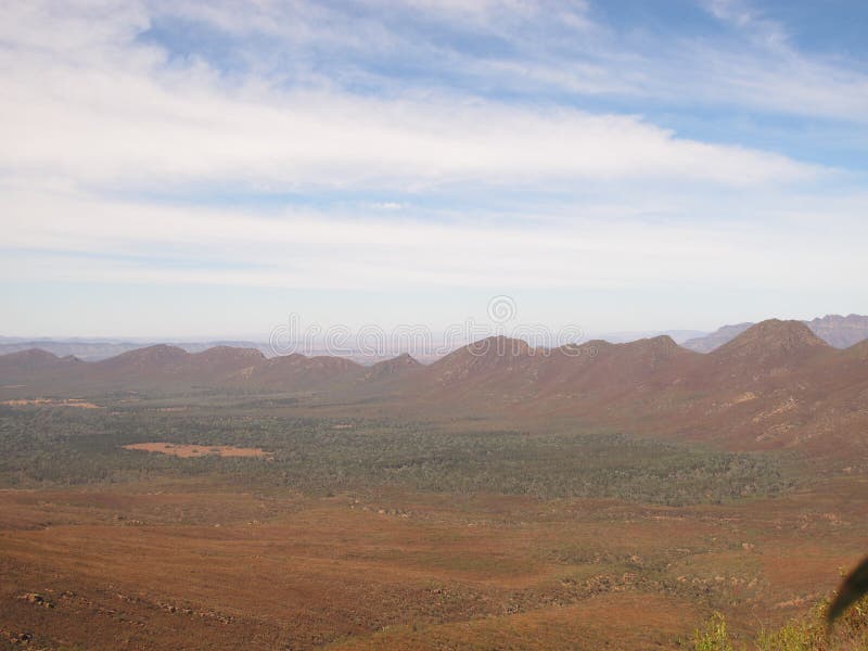 Flinders Ranges, South Australia Stock Image - Image of hill, panorama ...