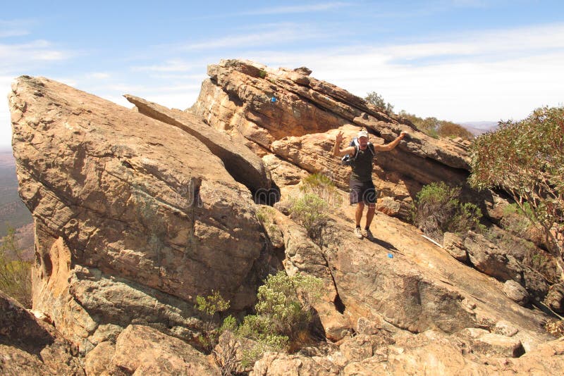 Flinders Ranges, South Australia Stock Photo - Image of bush ...