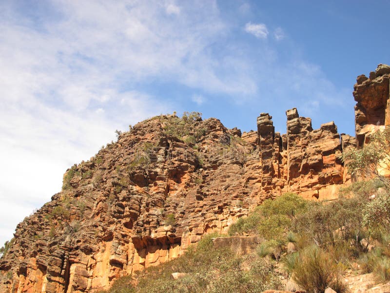 Flinders Ranges, South Australia Stock Image - Image of coolibah ...