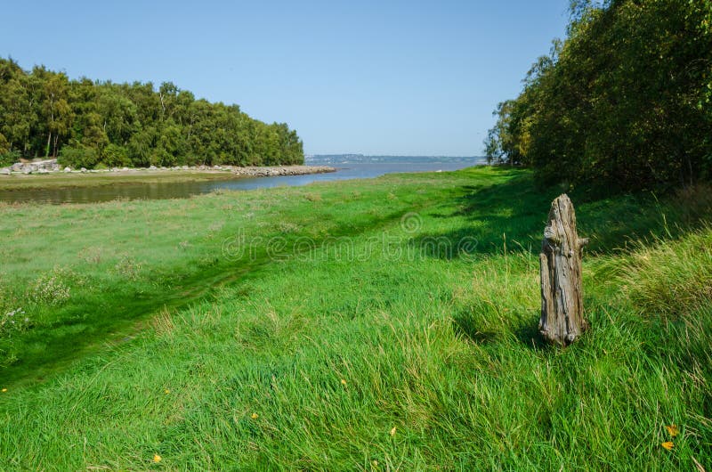 Flint Dock at High Tide stock image. Image of north - 215940861