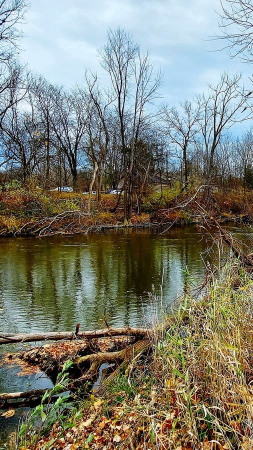 Flint River stock image. Image of fall, river, flint - 261251383