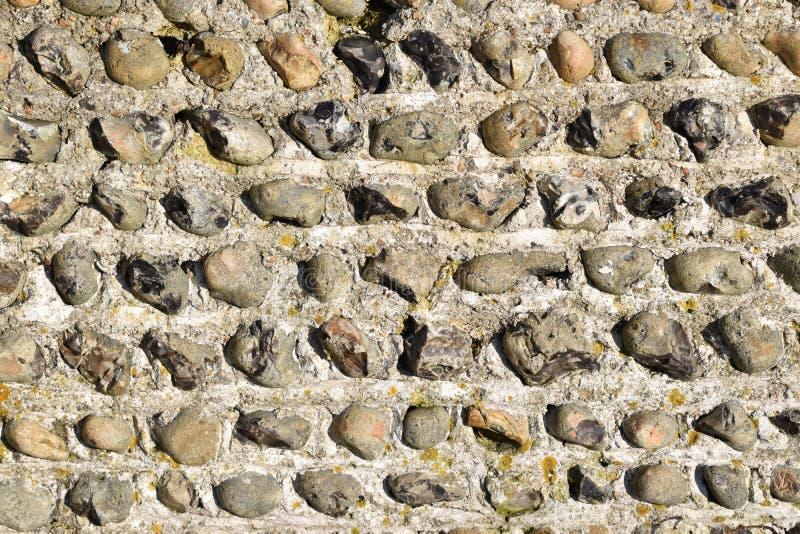 Flint and stone wall stock image. Image of building, texture - 26793931