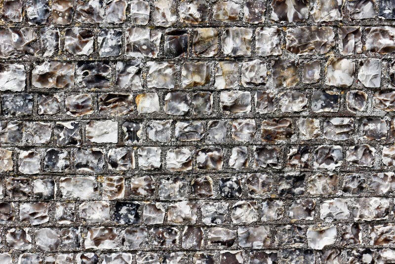 Flint Stone Wall Texture stock image. Image of exterior - 106357711