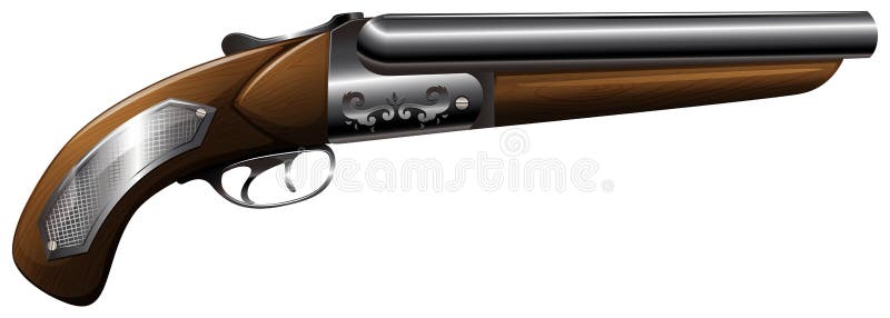 Flinte vektor abbildung. Illustration von gefährlich - 57355047