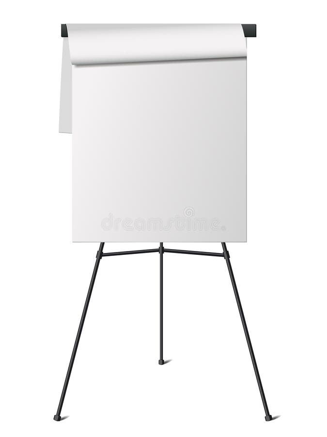 Flip chart stock vector. Illustration of lecture, whiteboard - 17129283