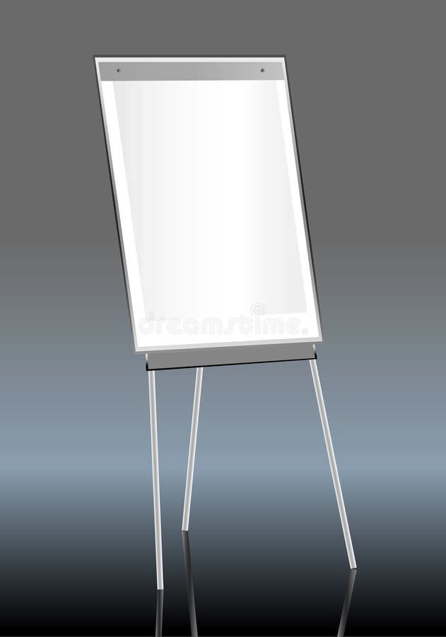 Flip chart, stock vector. Illustration of chart, flip - 19691534