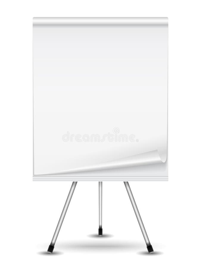 Flip chart stock vector. Illustration of ideas, office - 26407420