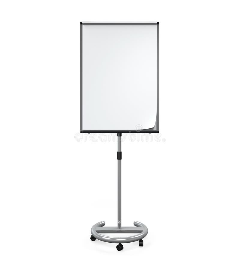 Flip Chart Paper e placa ilustração stock. Ilustração de classe - 40107845