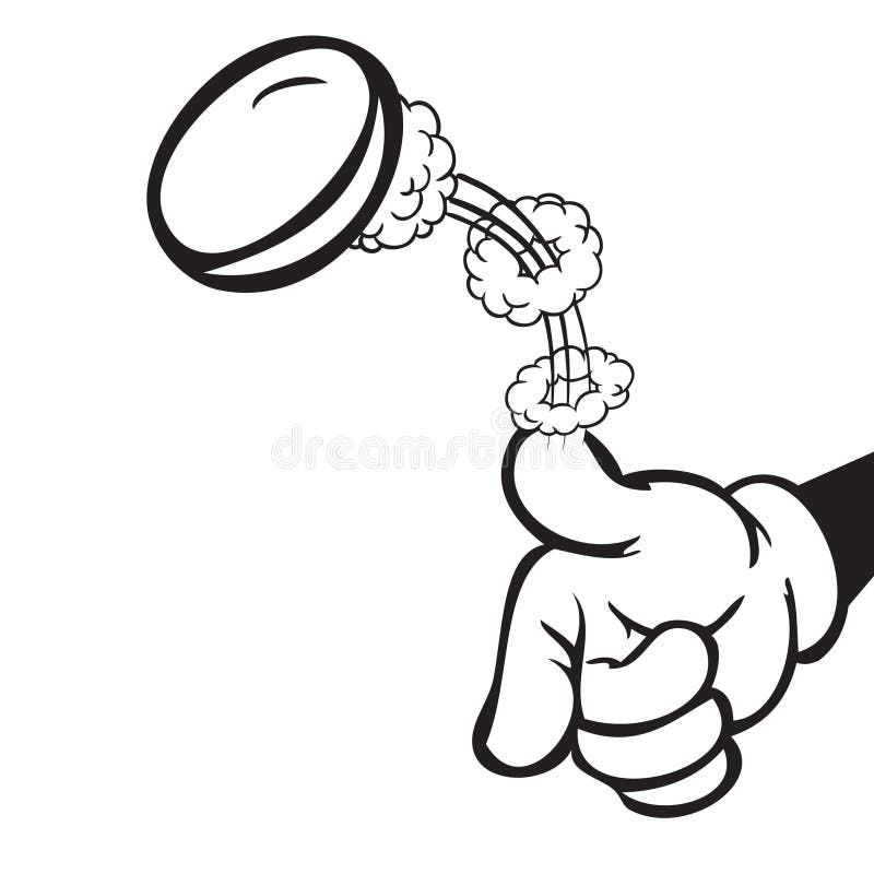 Flip a Coin stock vector. Illustration of snap, fillip - 313981436