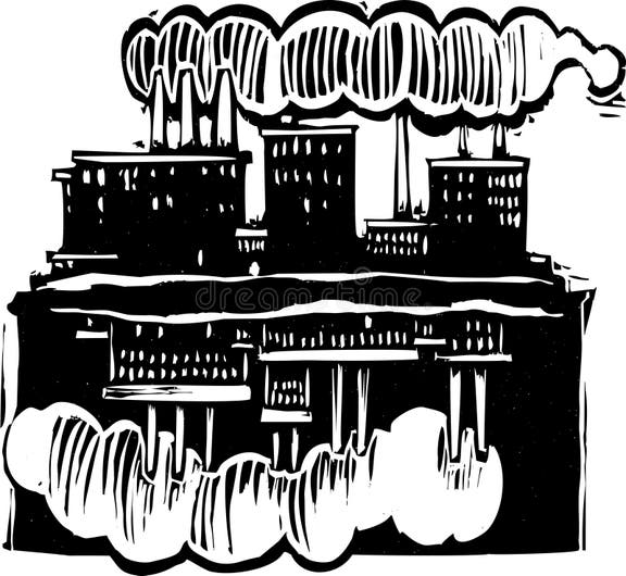 Flip Factory stock vector. Illustration of union, pollution - 20596781