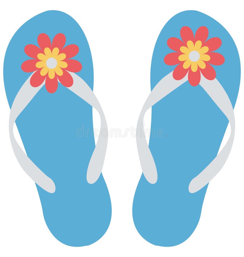 Jandals Stock Illustrations – 42 Jandals Stock Illustrations, Vectors ...