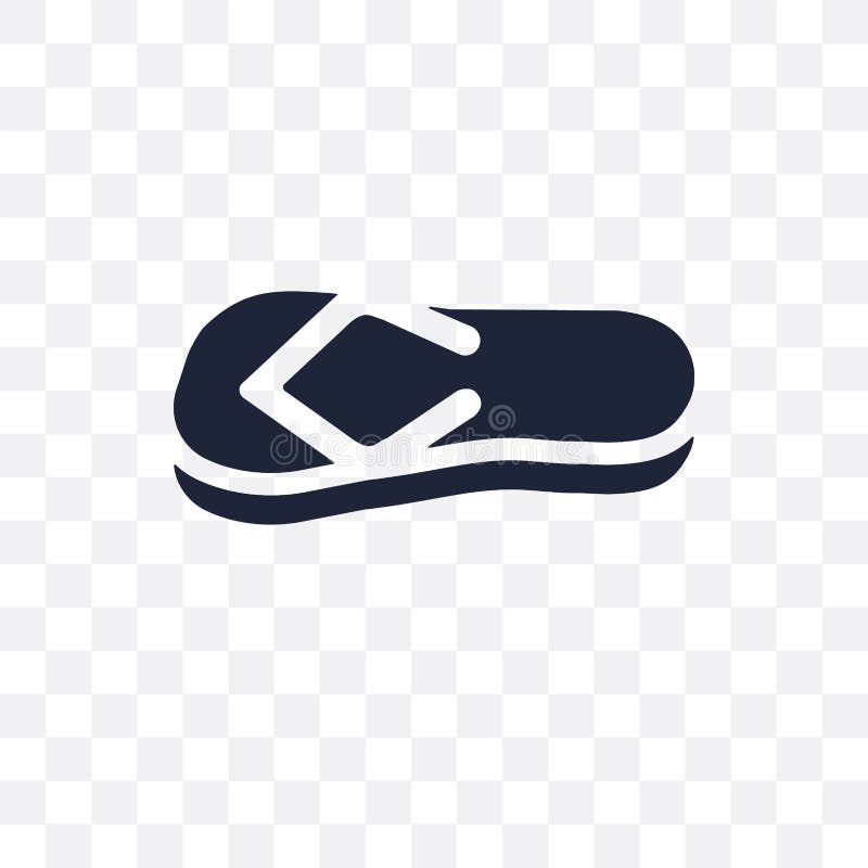 Flip Flop Transparent Icon. Flip Flop Symbol Design from Summer Stock ...