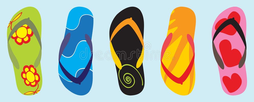 Flip Flop Texture Stock Illustrations – 799 Flip Flop Texture Stock ...