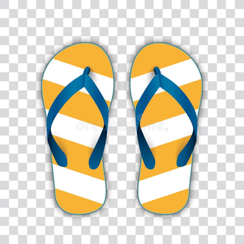 Flip Flops Transparent Stock Illustrations – 295 Flip Flops Transparent ...