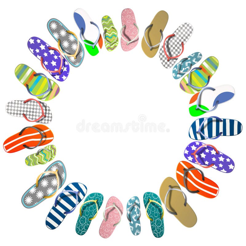Flip flops, beach stock image. Image of flip, cruise - 41874811