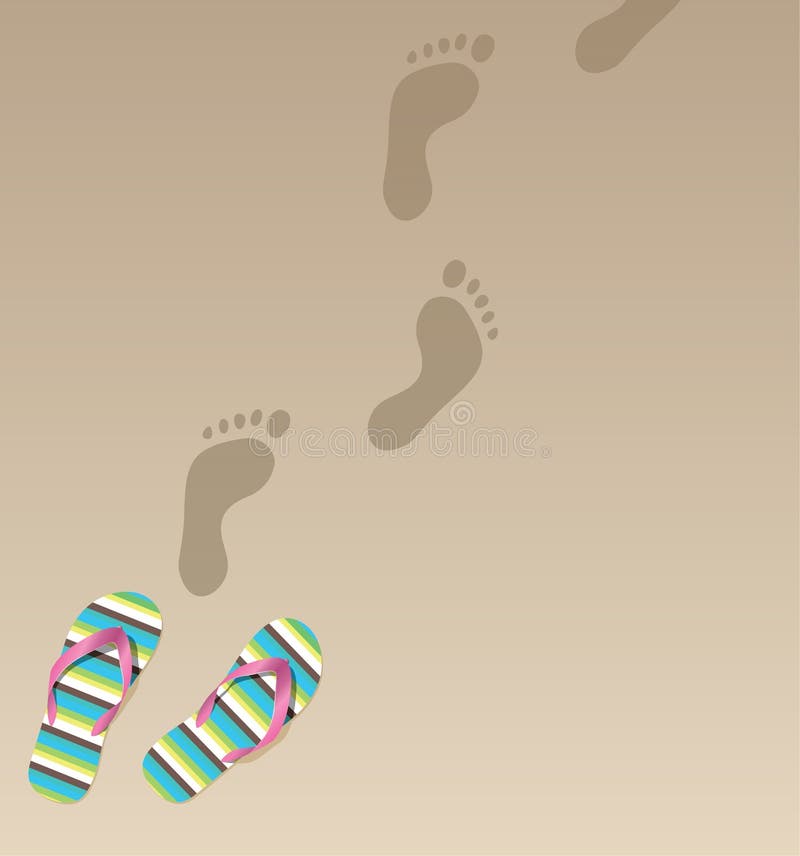 Colorful Shoe Prints