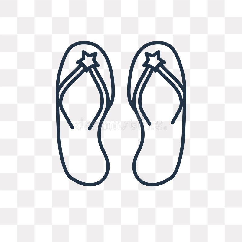 Flip Flops Transparent Stock Illustrations – 295 Flip Flops Transparent ...