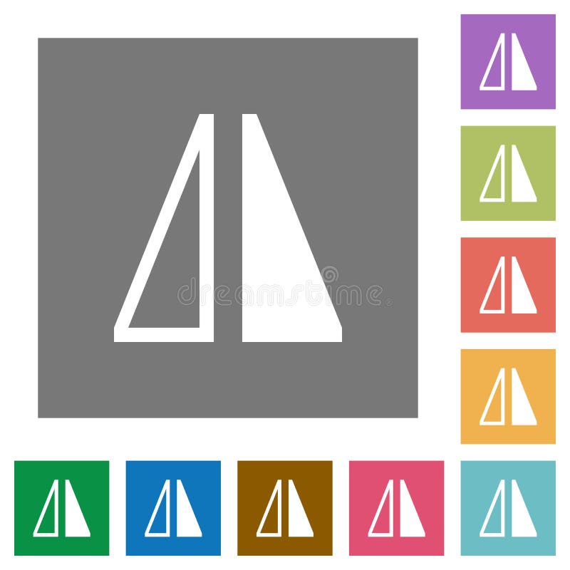 Flip Horizontal Icon. Display Flip Horizontal Symbol for Mobile UI ...