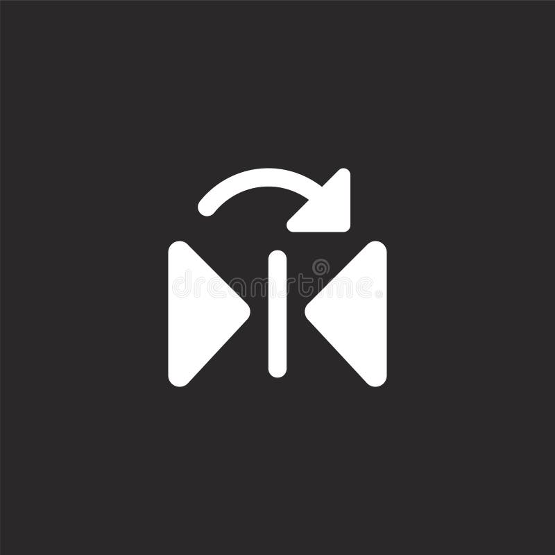 Flip Icon. Filled Flip Icon for Website Design and Mobile, App ...