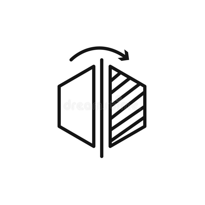 Flip Icon Vector Set Collection for Web Stock Illustration ...