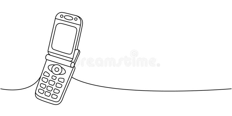 Mobile Line Drawing Stock Illustrations – 94,490 Mobile Line Drawing ...