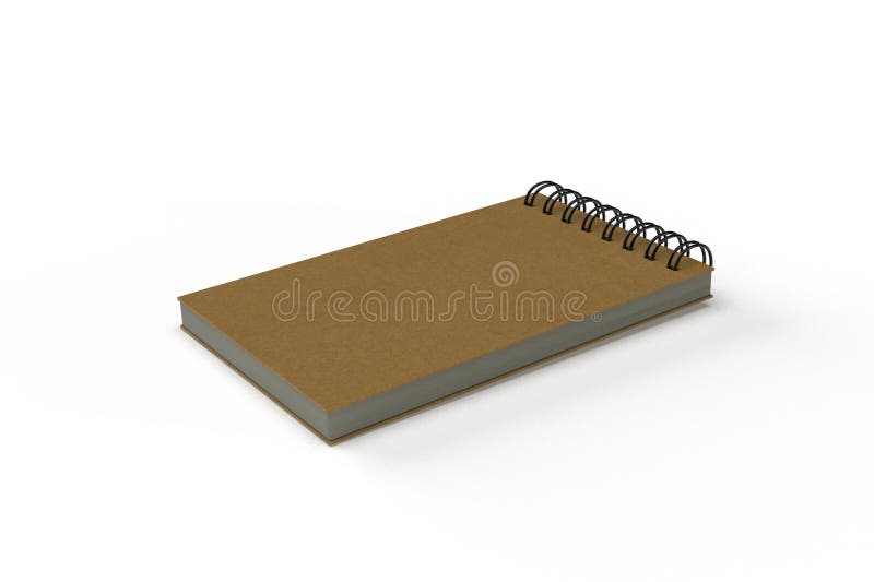 Flip note paper stationery stock illustration. Illustration of business ...