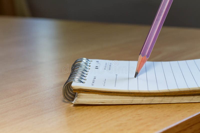 Flip notebook stock image. Image of paper, purple, notebook - 55219107
