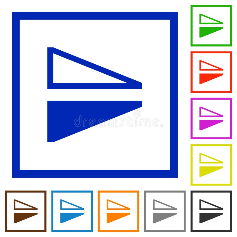 Flip Vertical Icon Vector Design. Set of Photo Editor App Icons ...