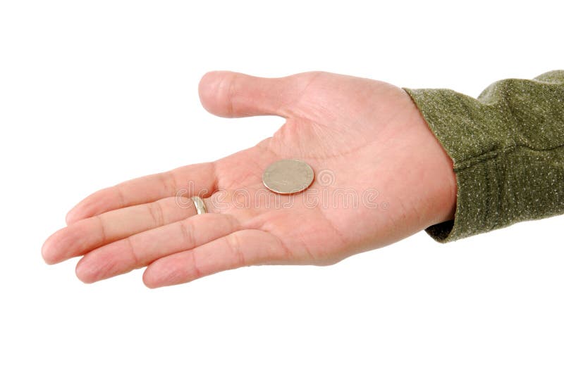 Flipping a coin stock photo. Image of hand, flipping - 17459896