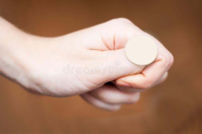 Flipping a coin stock photo. Image of choice, copy, lucky - 32605260
