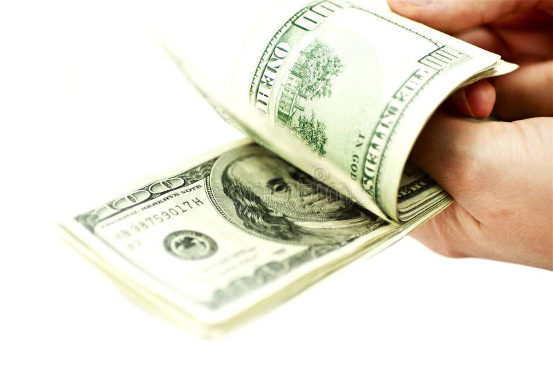 Flipping Money stock photo. Image of money, credit, american - 32690412