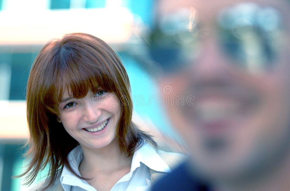 Flirtatious Smile stock photo. Image of flirtatious, young - 1359300