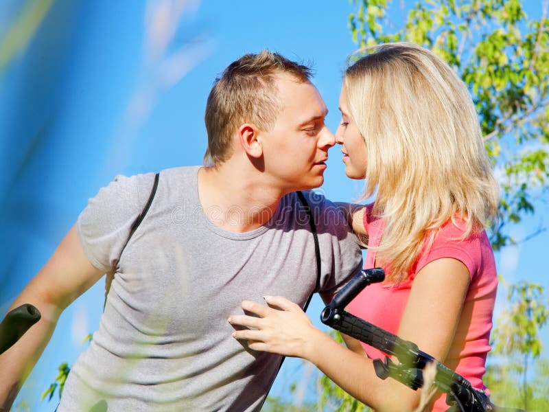 Flirting stock photo. Image of laughing, bite, caucasian - 21672256