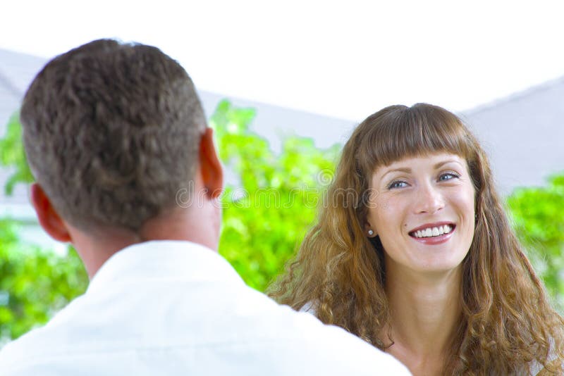 Flirting stock photo. Image of health, people, beautiful - 5971878