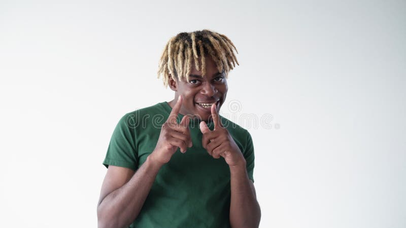 Flirting Man Meme Expression Stylish Look Handsome Stock Footage ...