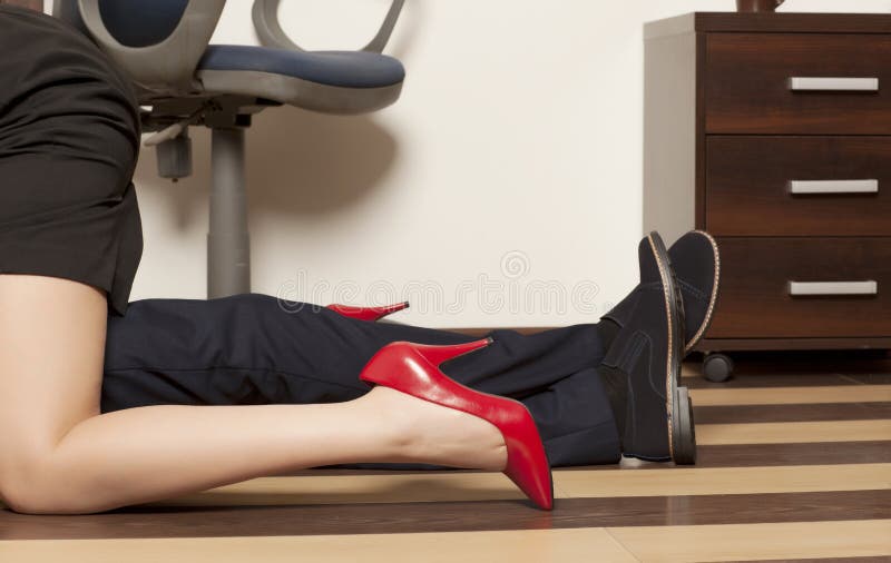 Flirting in an office stock image. Image of relationship - 52366385