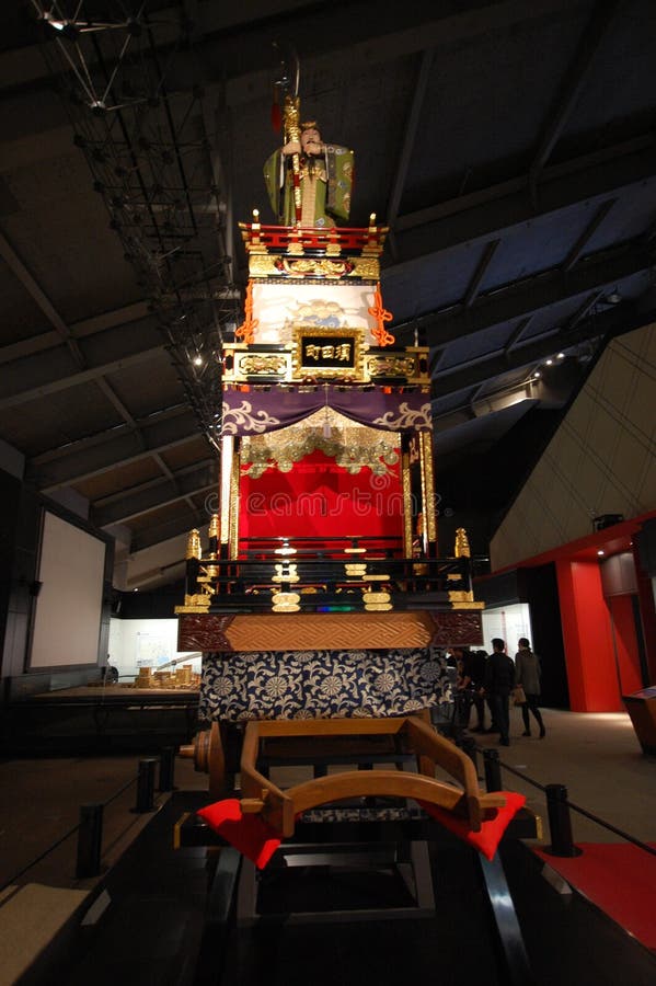 Float in the Edo Tokyo Museum, Sumida City, Tokyo Editorial Photo ...