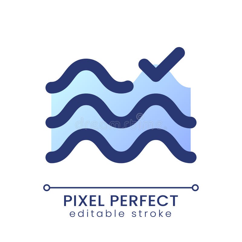 Float Effect Applying Pixel Perfect Gradient Fill Ui Icon Stock Vector ...