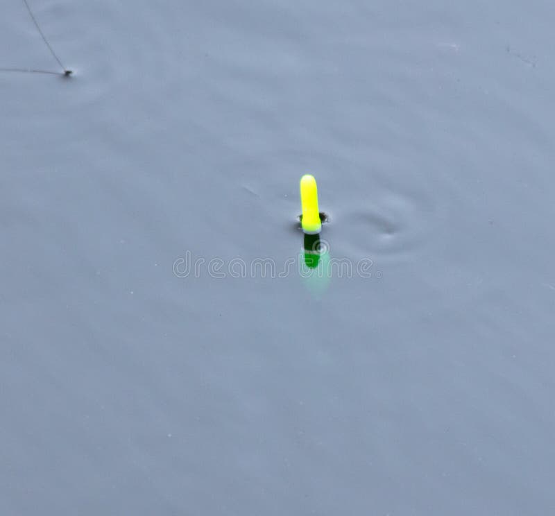 Float from a Fishing Rod on the Water Stock Photo - Image of pond ...