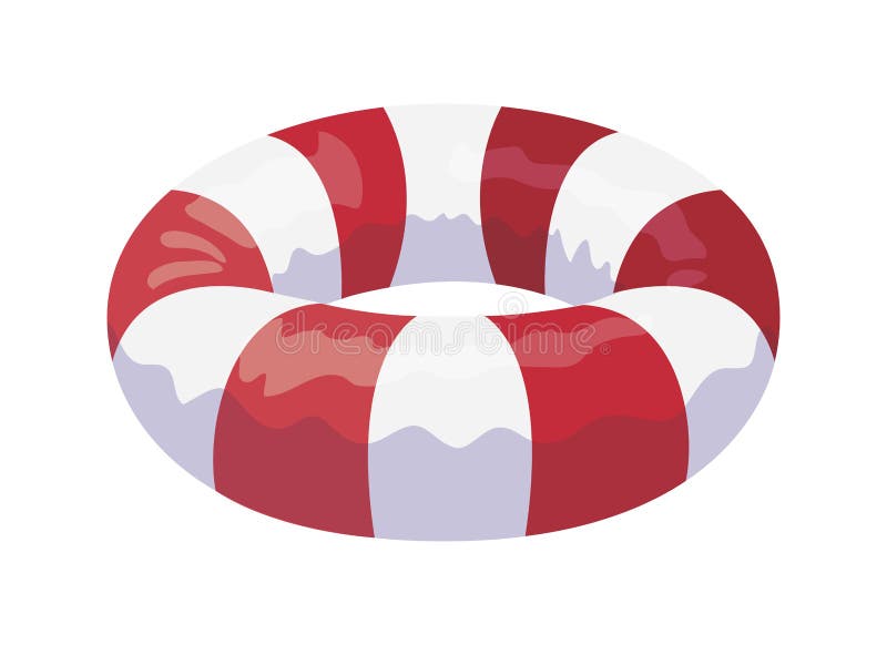 Float Life Guard Summer Icon Stock Illustration - Illustration of ...