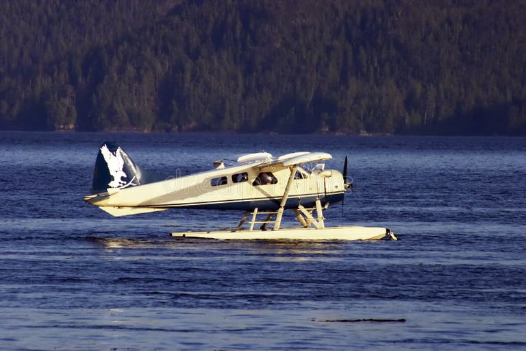 Float-plane stock photo. Image of floats, airplane, water - 368084